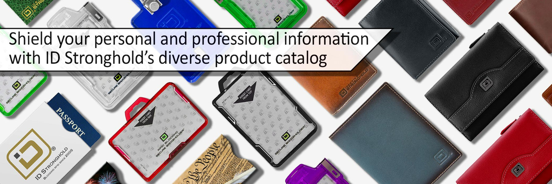 RFID Leather Wallets | Badge Holders | Secure Sleeves | ID Stronghold