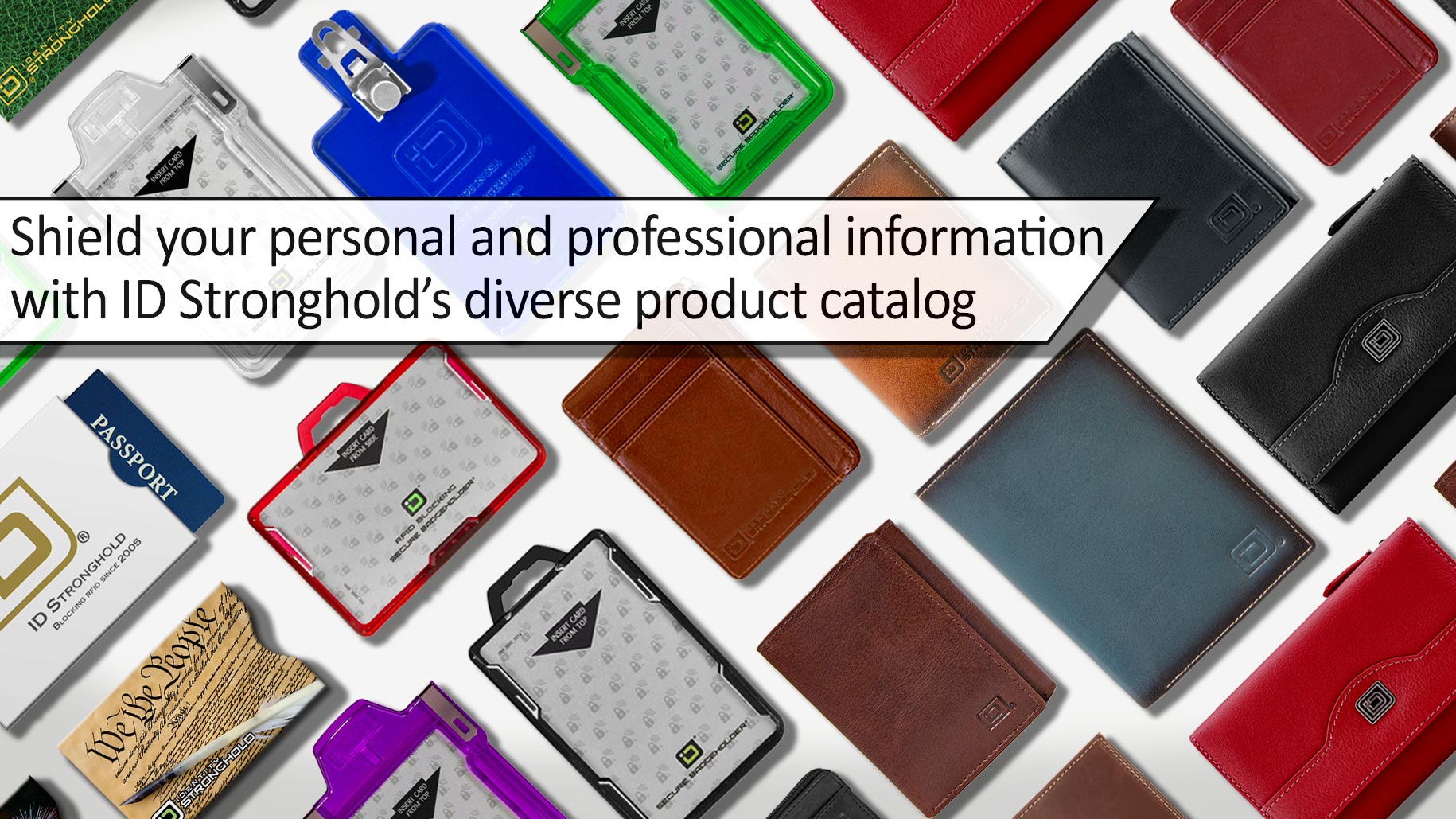 RFID Leather Wallets | Badge Holders | Secure Sleeves | ID Stronghold