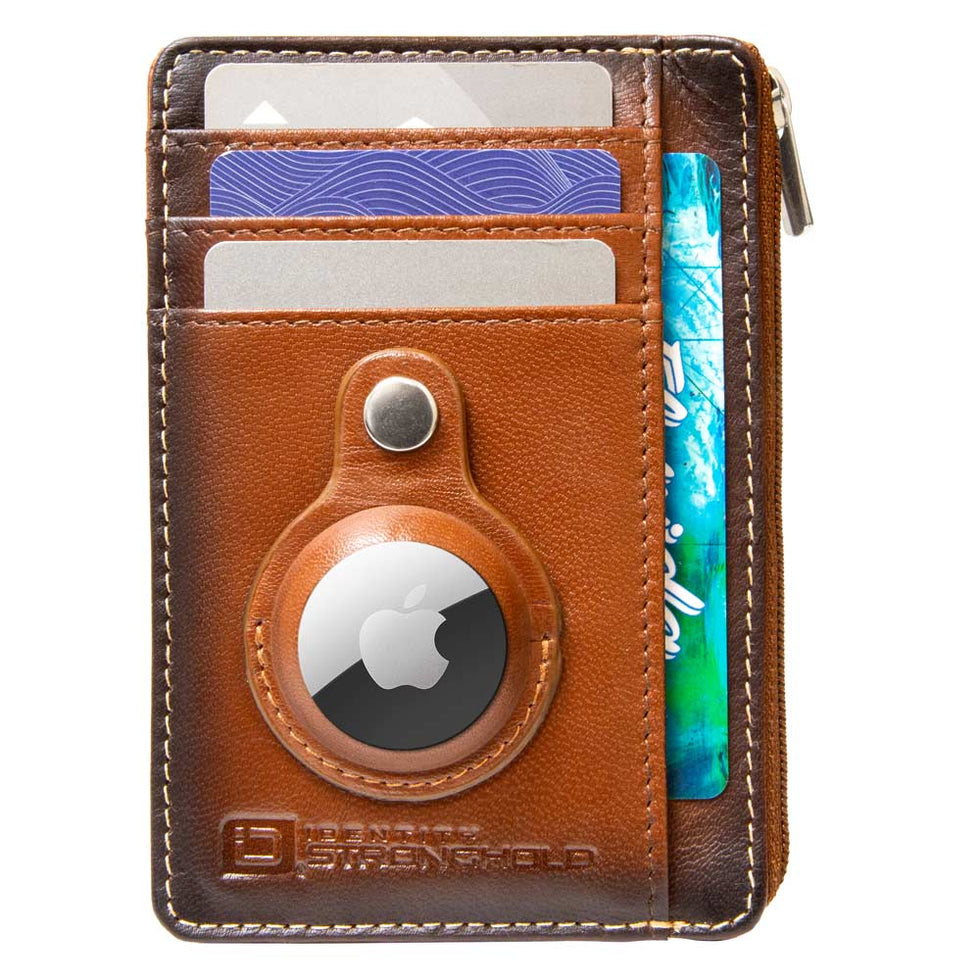 RFID Blocking Mini Wallet | Slim, Leather Credit Card Wallet | ID ...