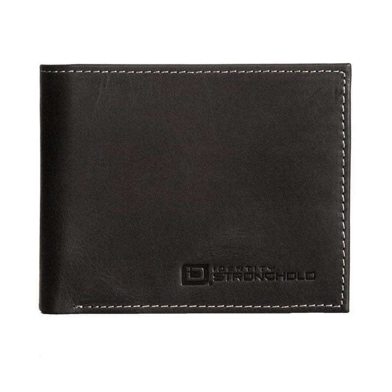 Men's RFID Bifold Wallet | 10 Card Slot Leather Wallet | ID Stronghold