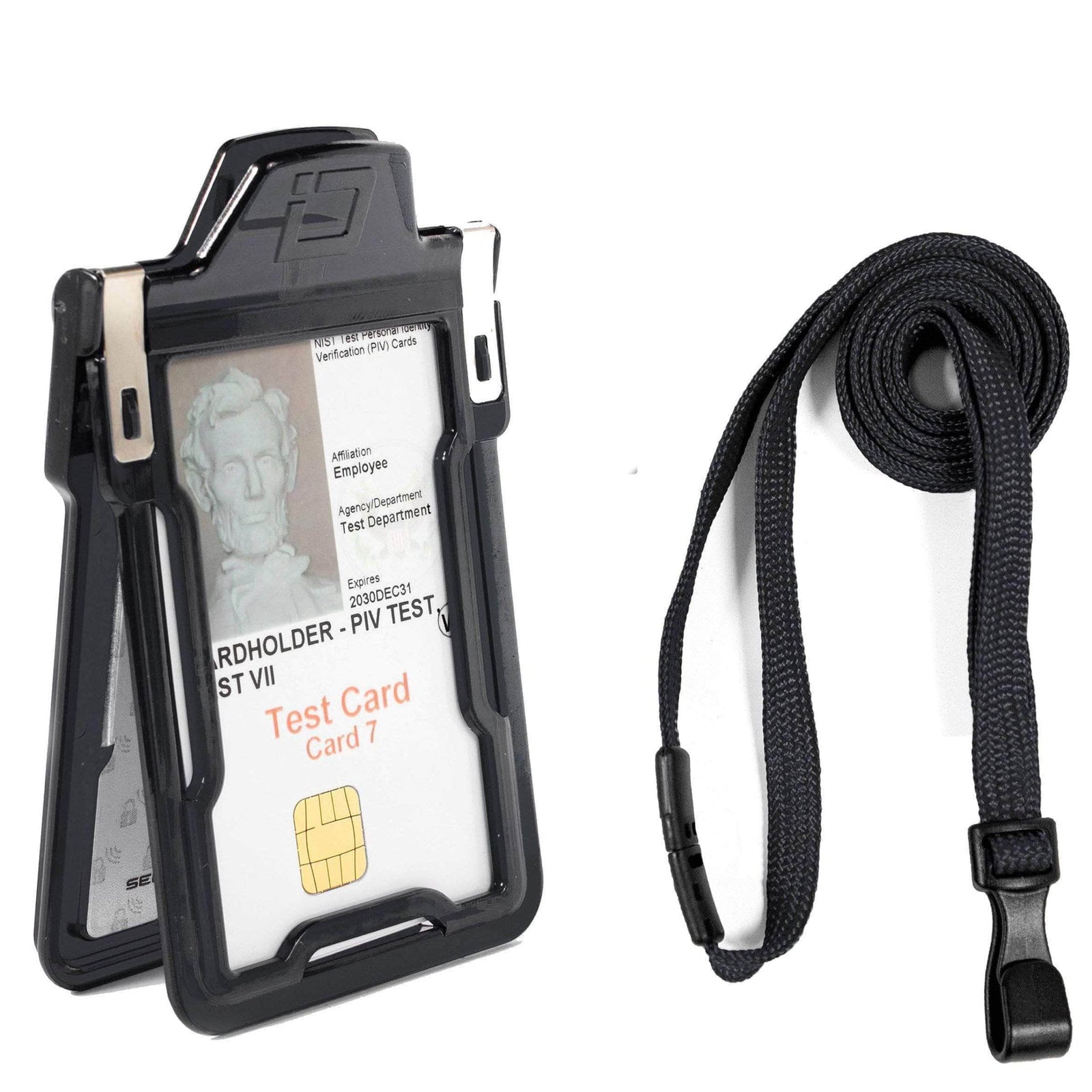 Retractable ID Badge Holders & Lanyards | ID Card Reels | ID Stronghold