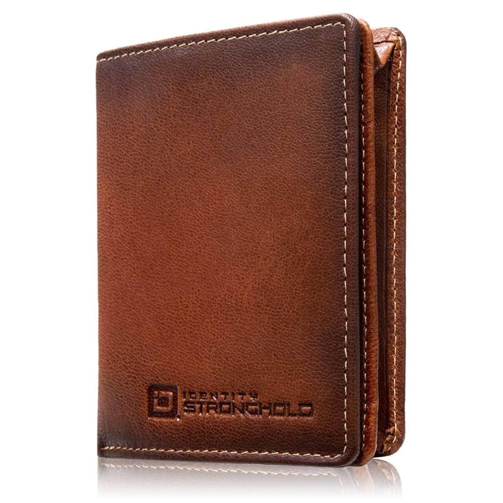 Bifold RFID Leather Wallet | Secure 4 Card Slot Wallets | ID Stronghold