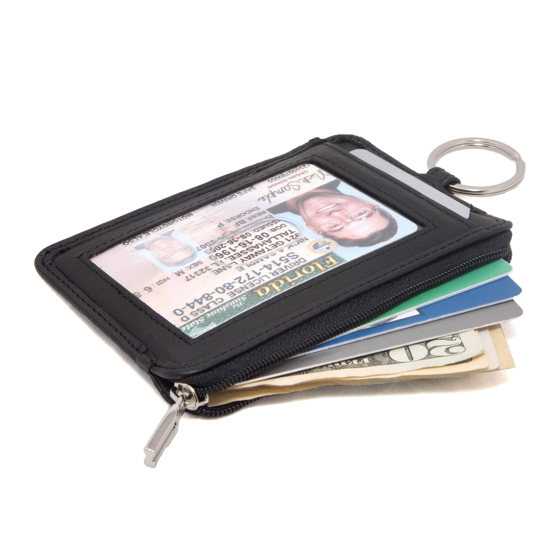ID Stronghold | RFID Wallet Double ID Mini with Keyring